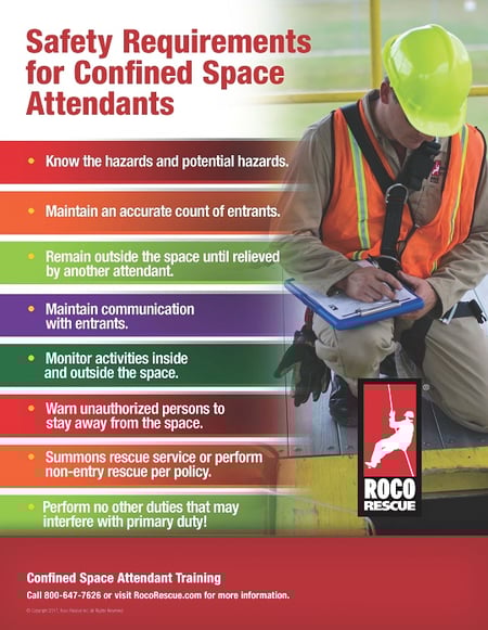 Roco Rescue's CS Attendant Requirements